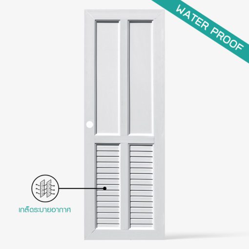 ประตูห้องน้ำ uPVC Profiles รุ่น UB-4 - อีโค่-ดอร์ (Eco-door) ครบเครื่อง ...