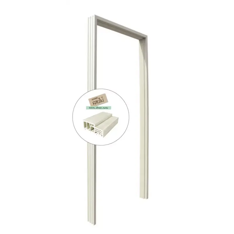 วงกบ WPC-Frame รุ่น TVWG-100 ผิวลายไม้ (2"X4") - อีโค่-ดอร์ (Eco-door ...