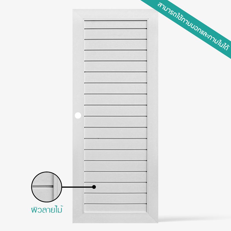 ประตู รุ่น TLW ภายนอก Upvc Profile | Eco-door ครบเครื่องเรื่องประตู